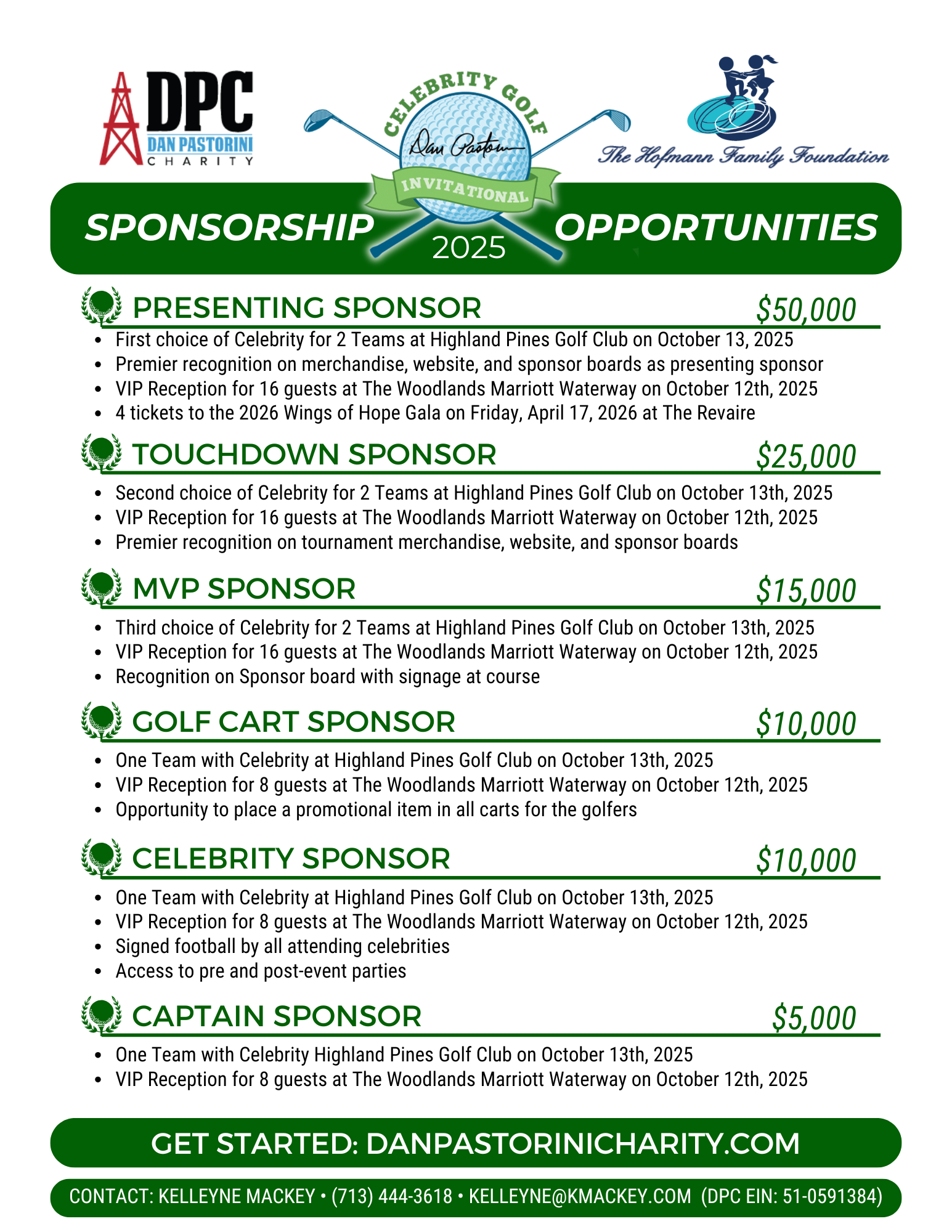 DPC Golf - Be An Angel